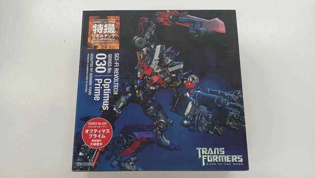 FIGURINE KAIYODO REVOLTECH Transformers Optimus Prime manquante plaque ...