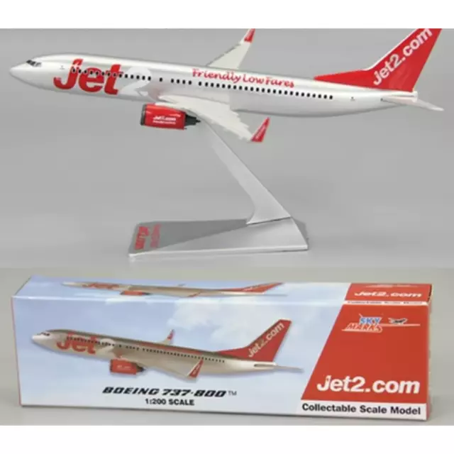 JET2 BOEING 737-800 Model Aircraft Plane Spotter Aircraft Airline 1:200 ...
