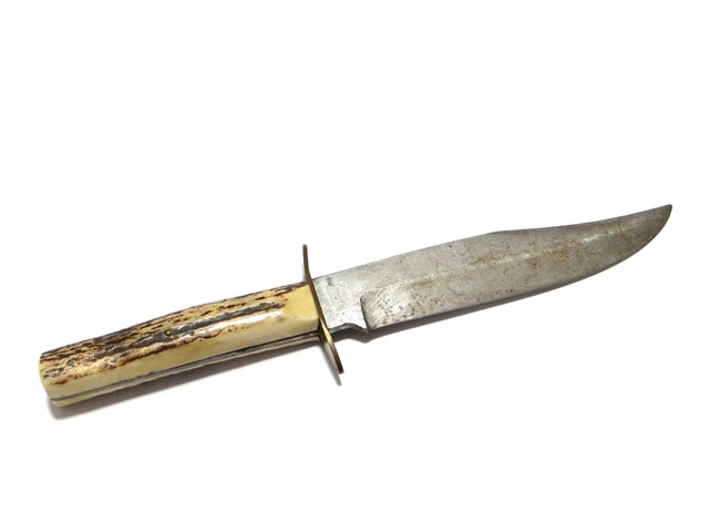 CARL JULIUS HERBERTZ Solingen Bowie Messer 26 cm Jagdmesse ...