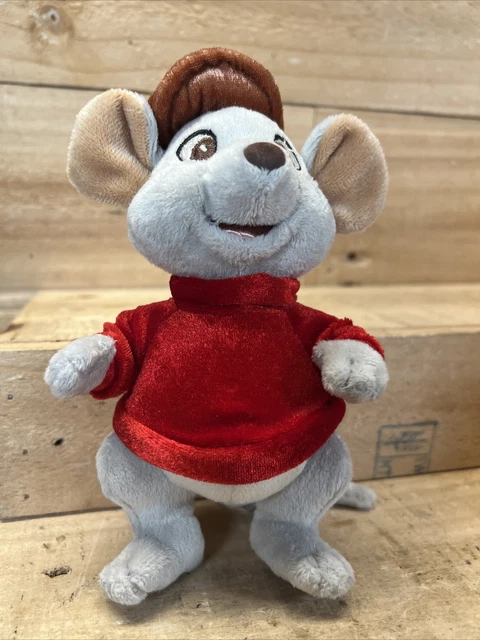 VINTAGE DISNEY THE Rescuers Down Under Bernard Mouse Plush 7" Stuffed ...