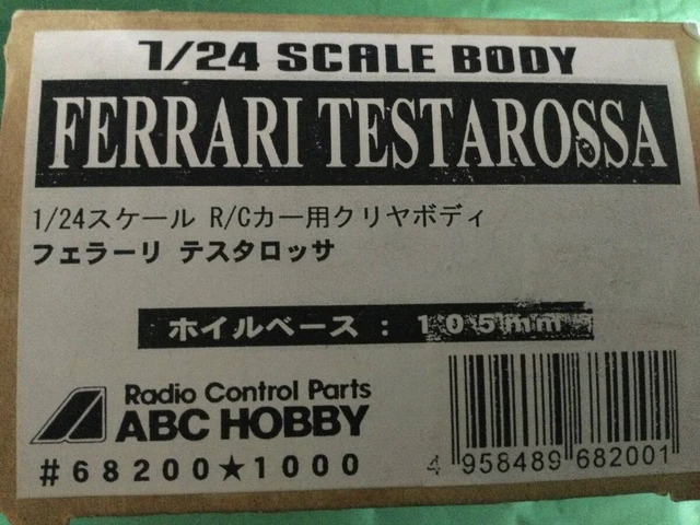 ABC HOBBY 1/24 Rc Clear Body Ferrari Testarossa £204.56 - PicClick UK