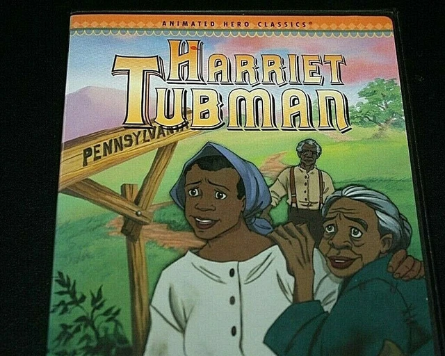 HARRIET TUBMAN DVD Animated Heroes Series Underground Railroad -D ! $13 ...