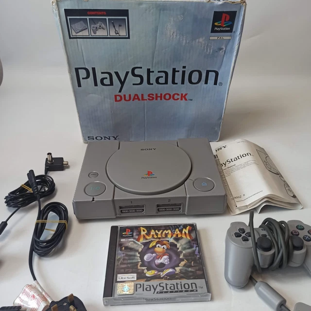 SONY PLAYSTATION PS1 Console Boxed / Game / Controller / Manual - SCPH-9002 £99.99 - PicClick UK
