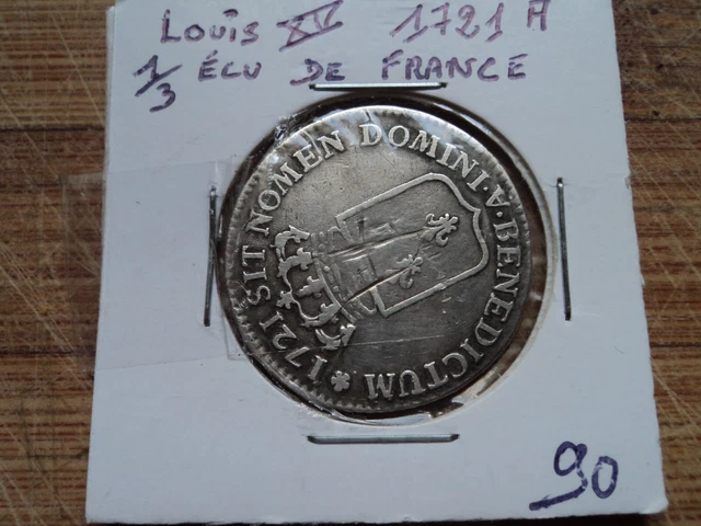 LOUIS XV - Ecu De France 1721 A Paris EUR 49,00 - PicClick FR