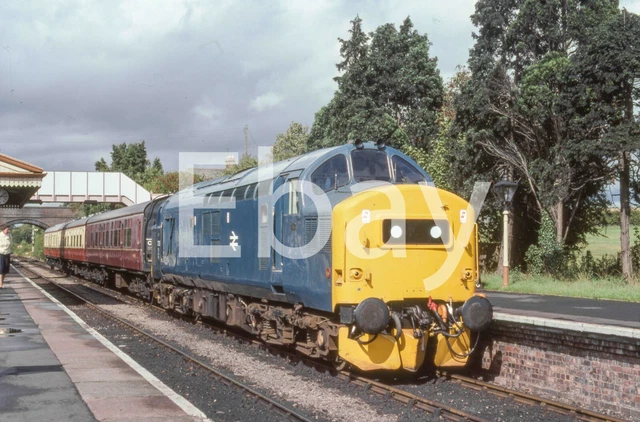 35MM RAILWAY SLIDE of Class 37 37215. Copyright to Buyer £4.99 ...