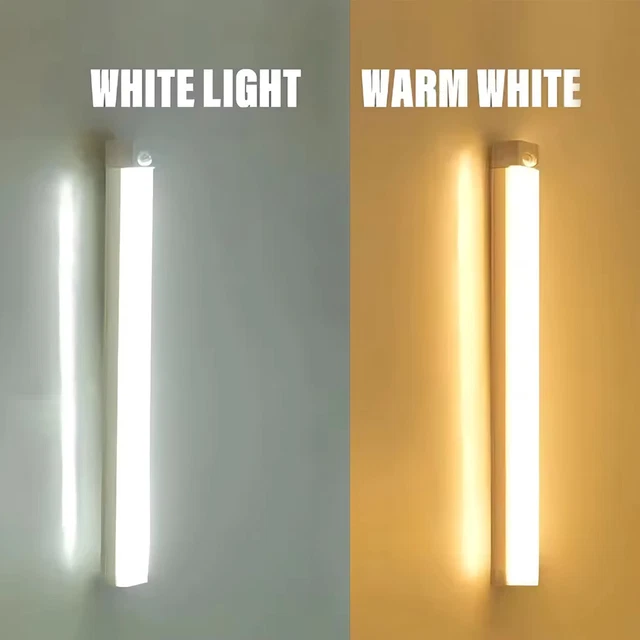 LED MOTION SENSOR Night Light Wireless Rechargeable Type C for Cabinet ...