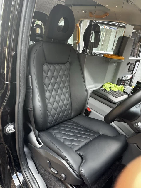 LEVC TXE LONDON Taxi Leather Drivers Seat £850.00 - PicClick UK