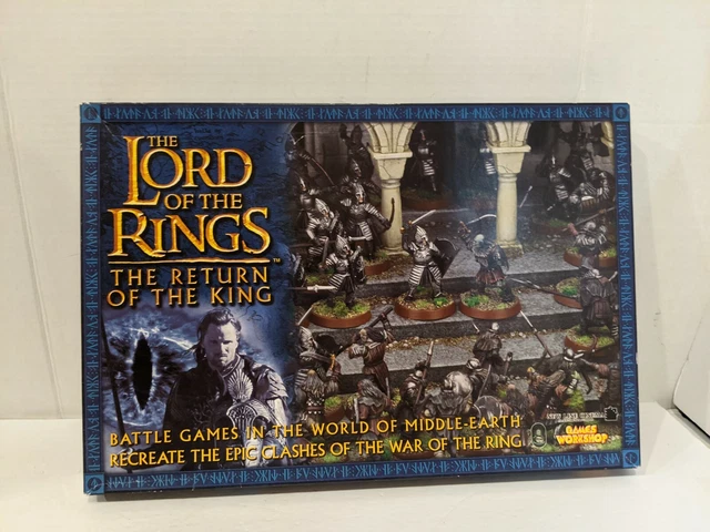 GAMES WORKSHOP LORD of the rings LOTR Army Set Return of the King ...