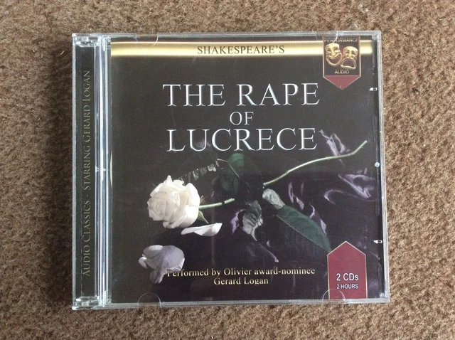 SHAKESPEARES THE RAPE of Lucrece (Poetry S.), Audio Book, CDS. Gerard ...