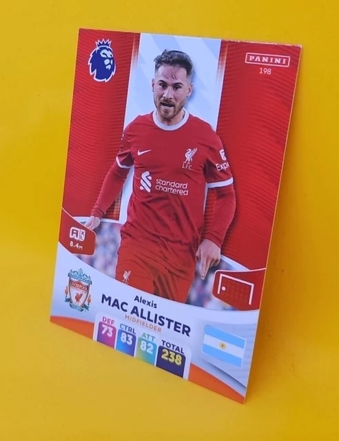 ADRENALYN XL PREMIER LEAGUE 2024 : Alexis Mac Allister/ Base Card #198 ...