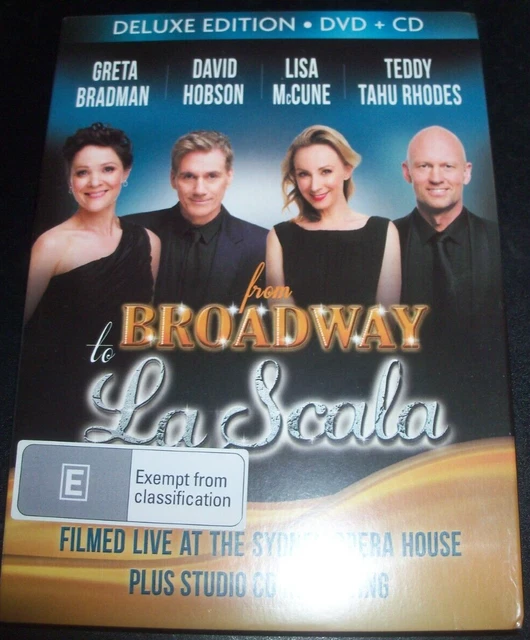 FROM BROADWAY TO La Scala Deluxe Edition DVD CD (Australia All Region) DVD - New $14.99 ...