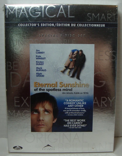 ETERNAL SUNSHINE OF The Spotless Mind Collector's Edition 2 Disc Dvd ...