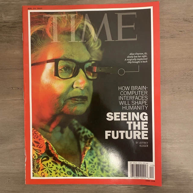 TIME MAGAZINE NOVEMBER 24th 2025 Seeing the Future $12.99 - PicClick CA