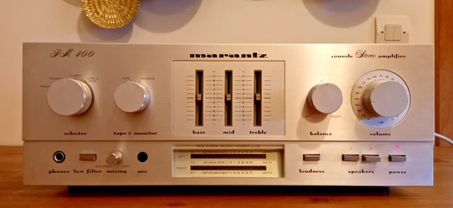 MARANTZ PM 400 AMPLIFICATEUR STEREO AUDIOPHILE 2x36W EUR 170,00 ...