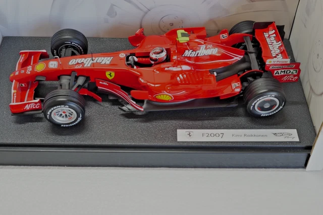 1:18 SCALE KIMI RAIKKONEN 2007 F1 FERRARI/MARLBORO LIVERY $210.00 ...