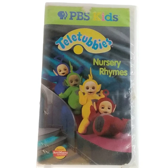 TELETUBBIES PBS KIDS Nursery Rhymes (VHS, 1999) Hard Clamshell Case $9. ...