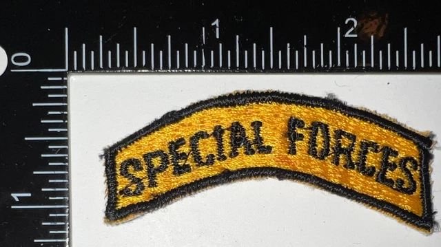COLD WAR US Army Special Forces Arc Tab Patch £18.97 - PicClick UK