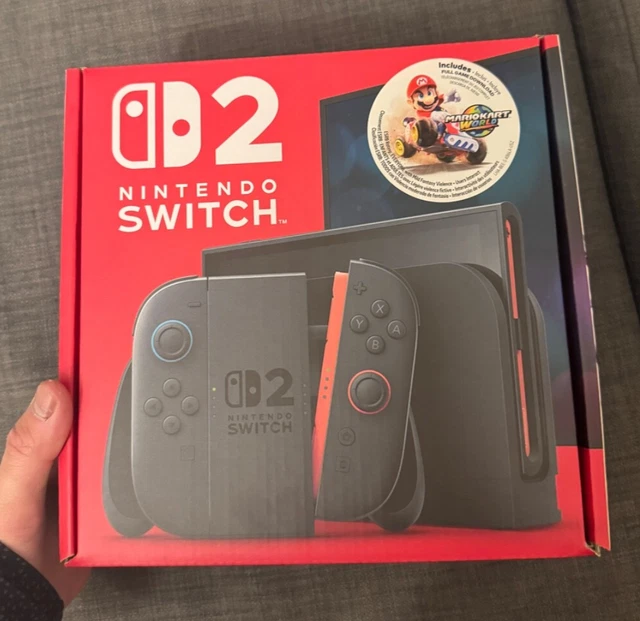 NINTENDO SWITCH 2 Console Mario Kart World Bundle IN HAND SHIPS TODAY ...
