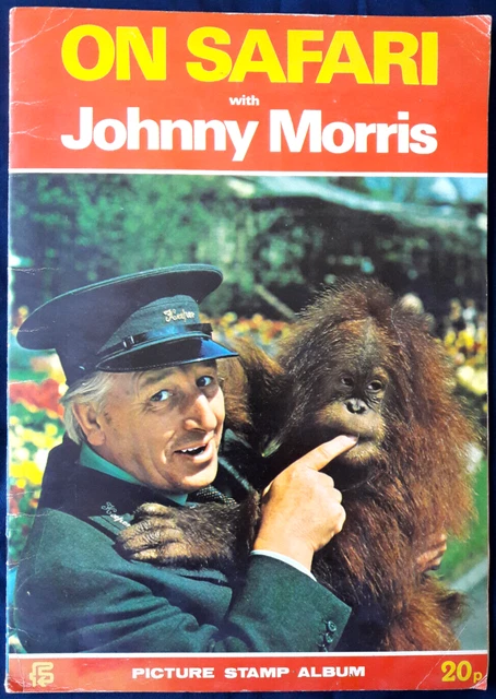 RARE FKS ON Safari With Johnny Morris Picture Stamp Sticker Album 1975 £7.97 - PicClick UK