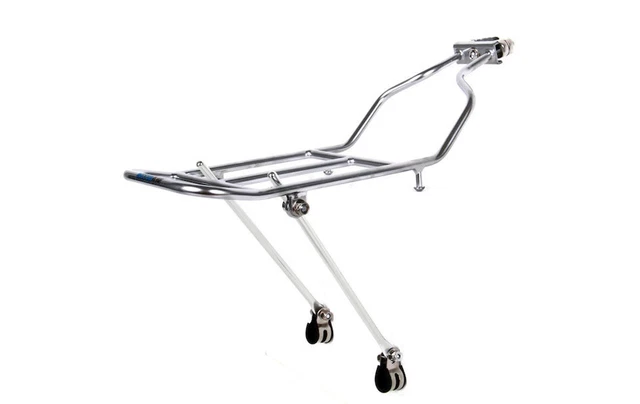 NITTO R10 REAR Bag Support Bicycle Rack Fits 24"- 28" Wheels Silver ...