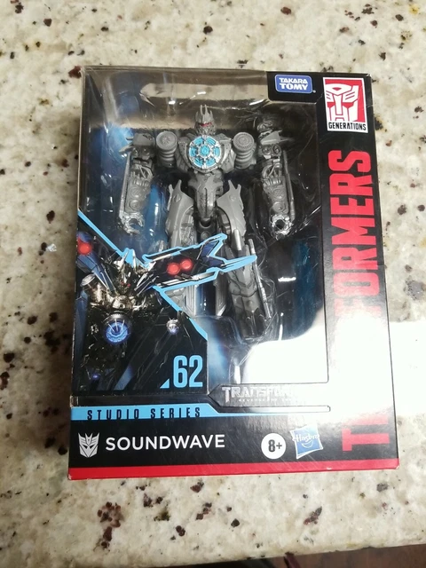 HASBRO TRANSFORMERS STUDIO Series 62 SOUNDWAVE Deluxe Class Action ...
