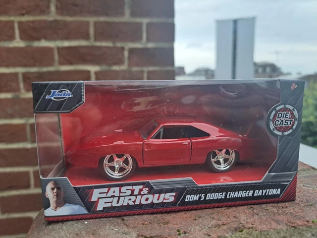 Jada Toys Fast And Furious Doms Dodge Charger Daytona 1 32 Scale Bnib £