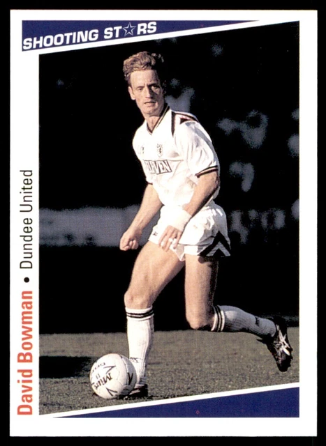 MERLIN SHOOTING STARS 1991/1992 - Bowman David Dundee United No. 382 ...