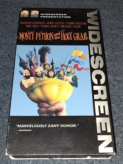 MONTY PYTHON AND The Holy Grail VHS Terry Gilliam Outlandish Satire ...