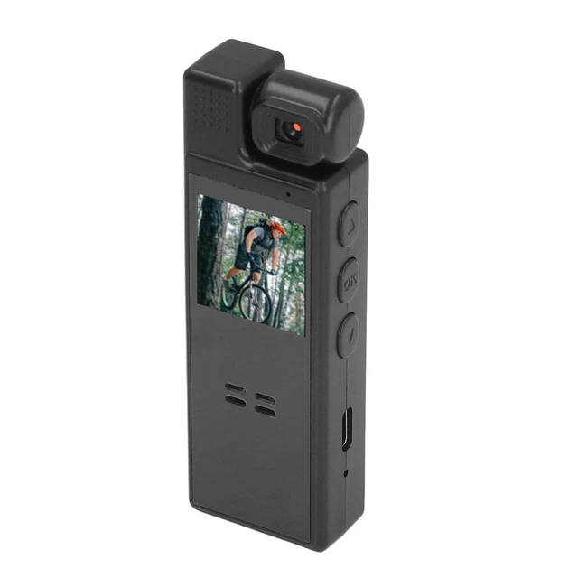 BODY CAM 1080P HD 180° Rotation WIFI Hotspot Motion Detection Law ...