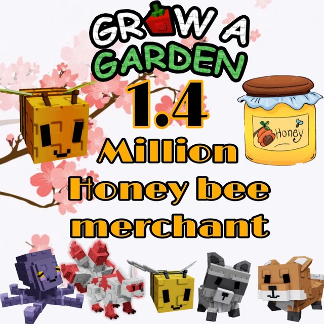 1.4M HONEY BEE Merchant Grow a Garden £5.43 - PicClick UK