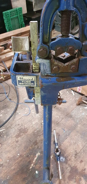 RECORD PIPE VICE, Bender Formers CT 223/25 £40.71 - PicClick UK