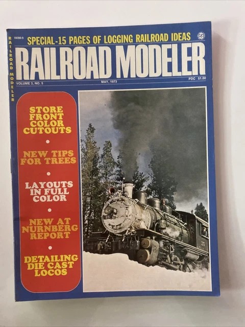 1973 MAY RAILROAD Modler Revue The Log Haulers (MH826) EUR 20,45 ...