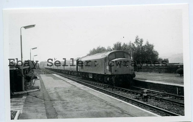 RAILWAY PHOTO: CLASS 45 043 entering Settle Station 1976 - BR LMR ...