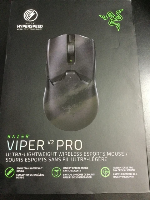 RAZER VIPER V2 Pro HyperSpeed Wireless Gaming Mouse 58g Ultra ...