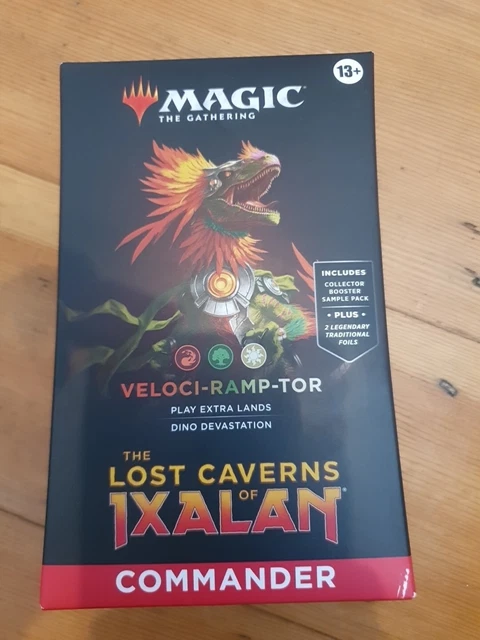 VELOCI-RAMP-TOR MAGIC THE Gathering Commander Deck mtg Lost Caverns ...