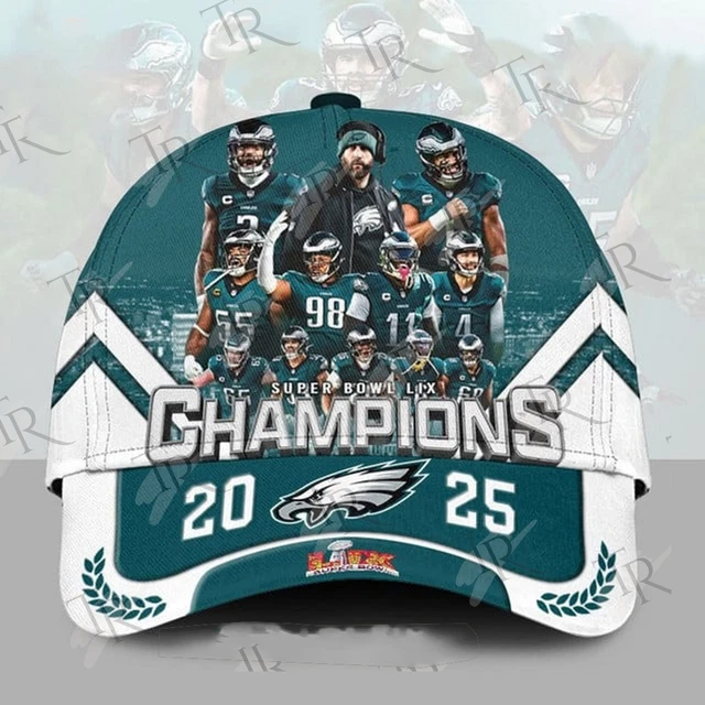 PHILADELPHIA EAGLES SUPER Bowl LIX Champions 2025 Hat Cap For Fans $54. ...