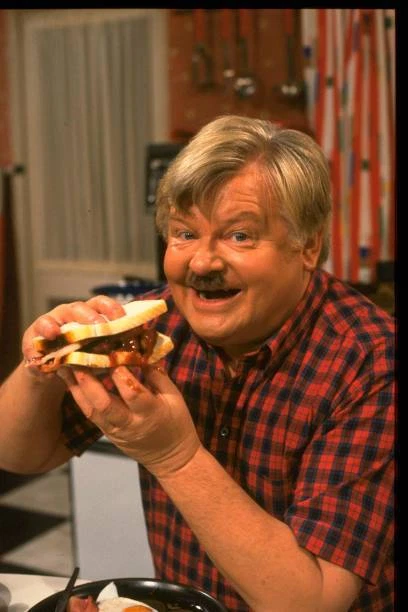 Comedian Benny Hill On Set In His Comic Sketch Series 1986 Old Tv Photo Eur 661 Picclick Fr