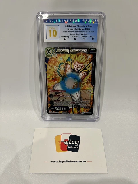 CGC 10 PSA dragon ball super ss gotenks absolute unison winner promo BT10-033 $220.00 - PicClick AU