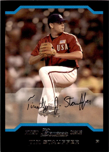2004 BOWMAN TIM Stauffer San Diego Parents #Bdp160 EUR 1,96 - PicClick FR