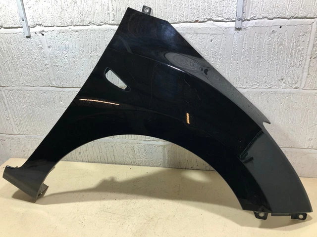 HYUNDAI I30 MK2 FRONT WING PANEL FENDER RIGHT DRIVERS SIDE in BLACK PAE ...