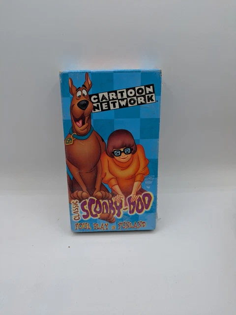 SCOOBY DOO VHS Foul Play In Funland SEALED Watermark Cartoon Network ...