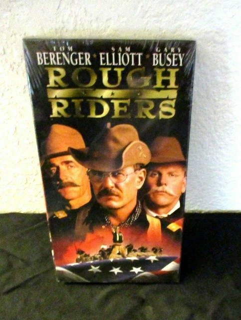 ROUGH RIDERS (VHS 1997) George Hamilton, Sam Elliot, Tom Berenger ...