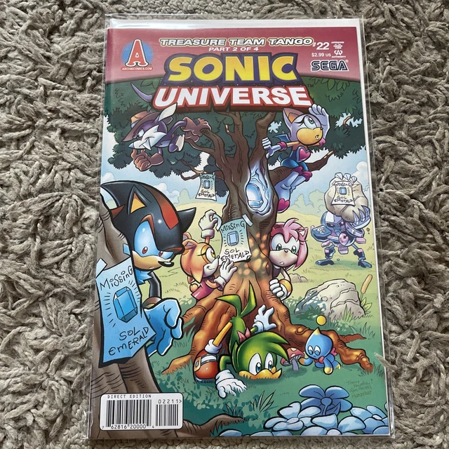 SONIC THE HEDGEHOG issue 22 universe Archie Comic Rare Sega £10.78 ...