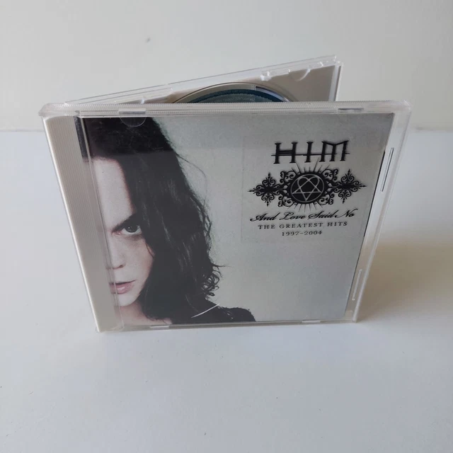 COMPACT DISC HIM Greatest Hits CD + Poster Sleeve + Hype Sticker EUR 5 ...