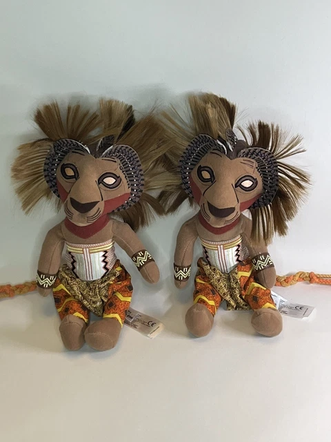 DISNEY LION KING Broadway West End Musical Official SIMBA Plush Soft ...