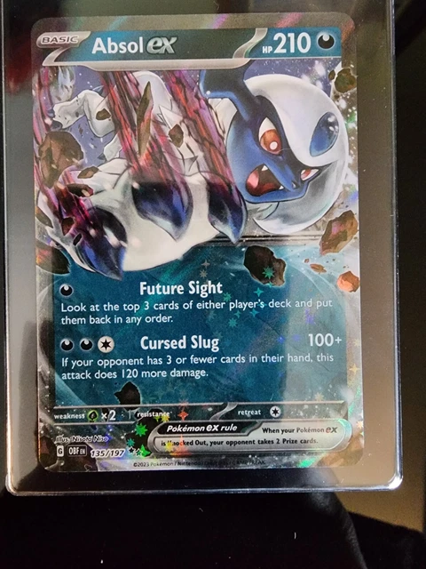 POKÉMON TCG ABSOL ex SV03: Obsidian Flames 135/197 Holo Double Rare $1. ...
