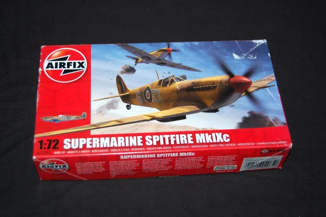 AIRFIX 1/72 SCALE Supermarine Spitfire Mk.IXc / LF.IXb Model Kit EUR 8 ...