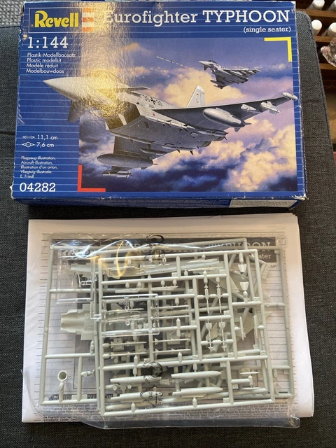 REVELL 1/144 EUROFIGHTER Typhoon Single Seat Model Aircraft Unused In ...