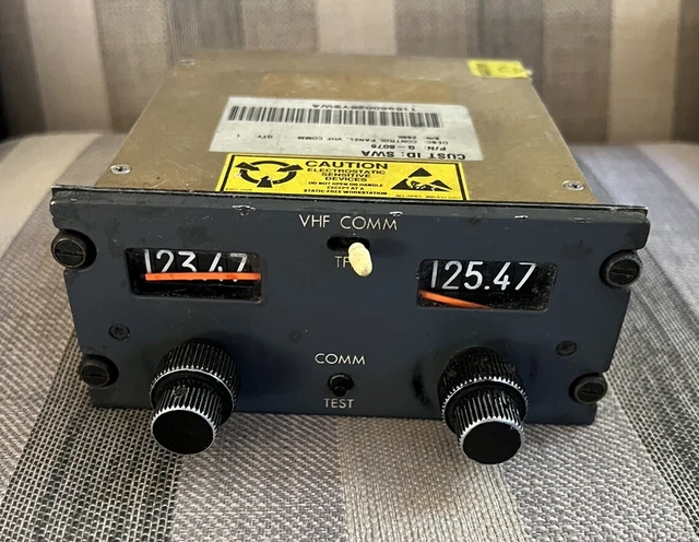 GENUINE BOEING 737-300-VHF Comm-Cockpit Control Panel-Ideal For ...