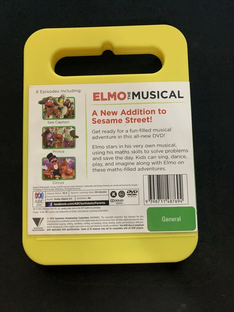 SESAME STREET - Elmo The Musical (DVD, 2014) $14.00 - PicClick AU